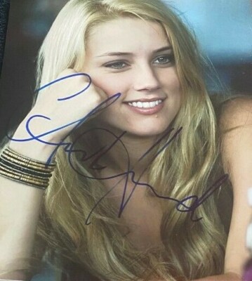 Amber Heard signed autographed 8x10 Photo | eBay