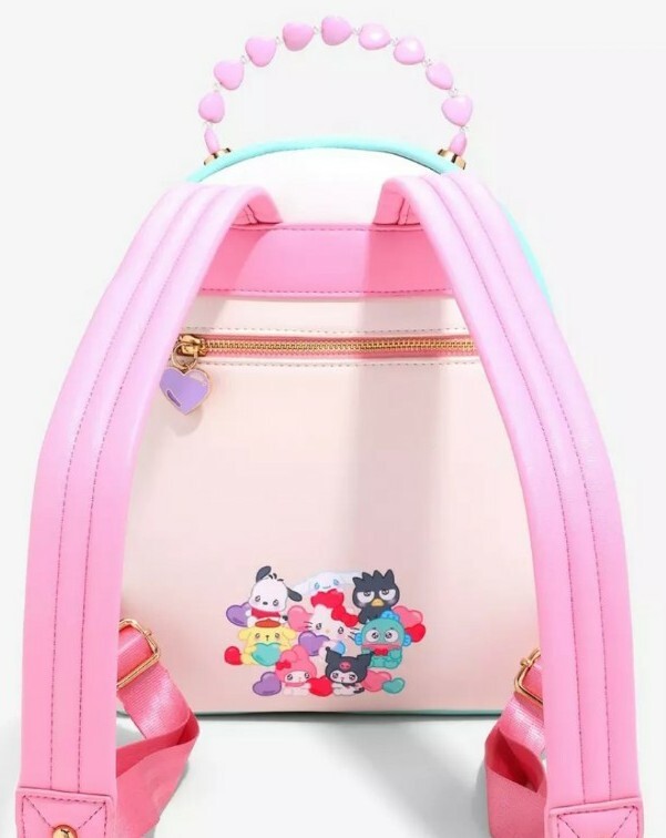 Sanrio Emo Kyun Plaid Charm Mini Backpack NWT | eBay