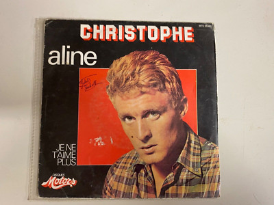 ANCIEN DISQUE VINYLE 45 TOUR CHRISTOPHE ALINE JE NE T AIME PLUS | eBay