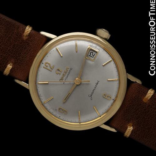 1961 Omega Seamaster Mens Cal. 560 14K Gold Filled Watch - Rare Only ...