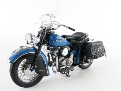 Undisplayed Danbury Mint 1948 Indian Chief Panhead Motorcycle 1:10 ...