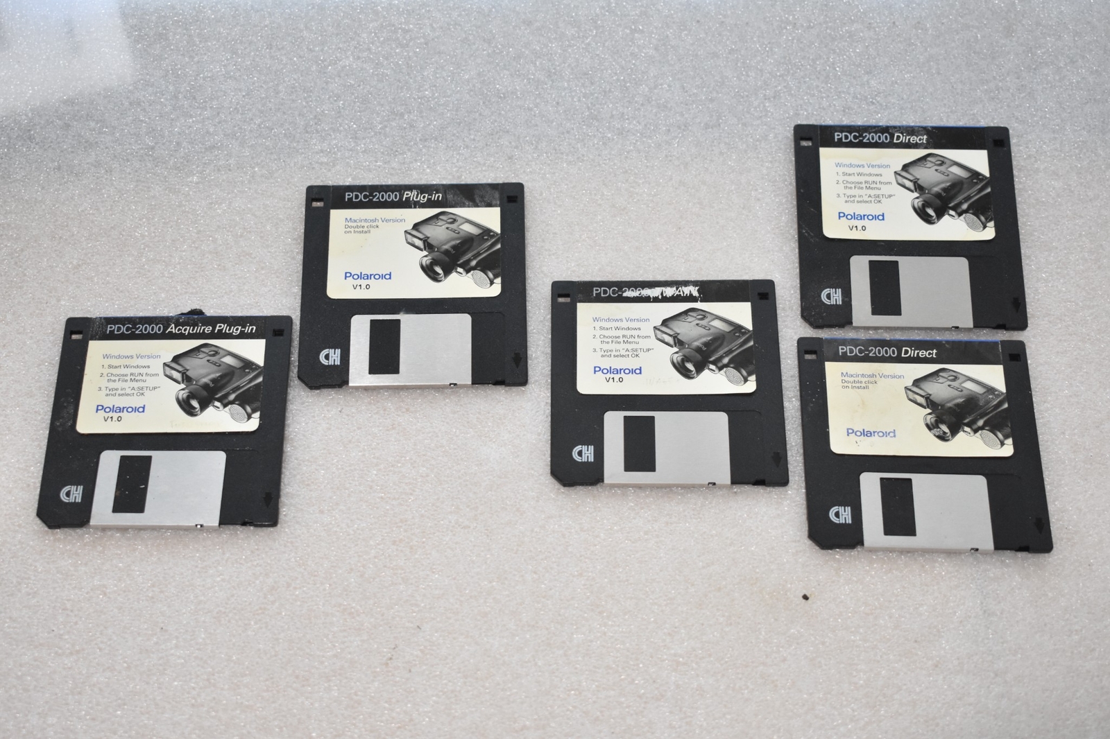 POLAROID PDC-2000 FLOPPY DISKS, V 1.0 (LOT OF 5 pcs) | eBay