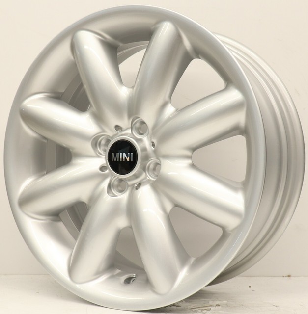 2002-2014 MINI Cooper Wheel Rim 17 Inch 8 Spoke Alloy Silver 17x7 OEM ...