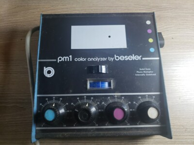 Vintage Beseler PM1 Color Analyzer Solid State Photo Multiplier Model ...