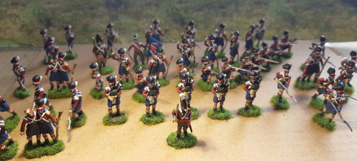 painted 47 grenadiers ecossais du 42° regiment a waterloo 1815 ...