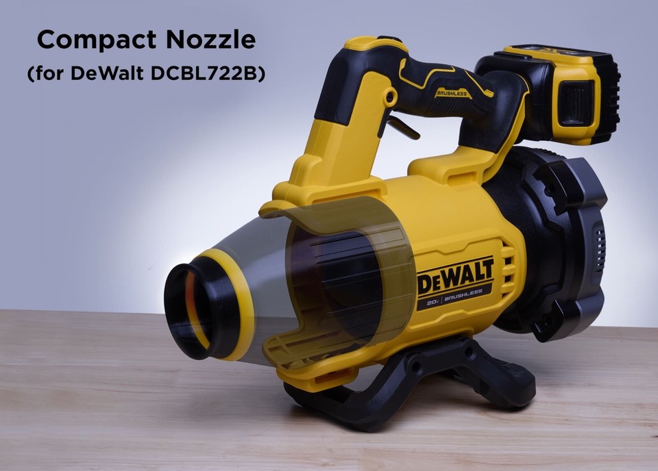 Car Drying Nozzles for DeWalt 20V Max Blower Models DCBL722, DCBL722B ...