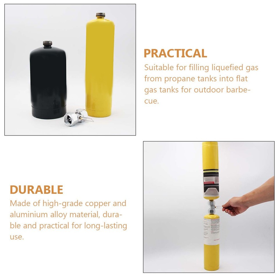 CO2 Tank Adapter Gas Refill Connector Ricarica Adattatore Per Bombole ...