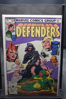 The Defenders #123 Marvel 1983 Namor Beast Valkyrie The Gargoyle ...