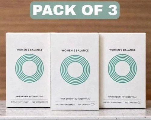 Pack of 3 Women's Balance Hair Growth Supplements, Ages 45 and Up | eBay