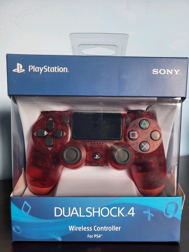 Sony Playstation DualShock 4 Red Crystal Wireless Controller ...
