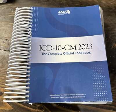 ICD-10-CM 2023: the Complete Official Codebook by American Medical ...