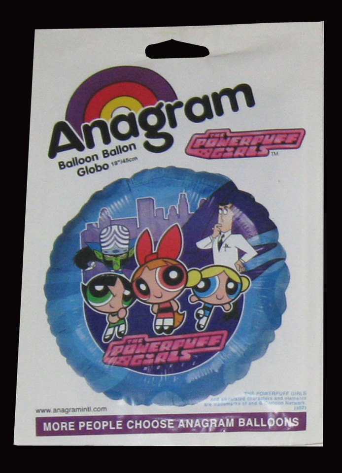 18" Anagram Balloon Antz/Powerpuff/Lion King/Digimon/YuGiOh Pick Your ...