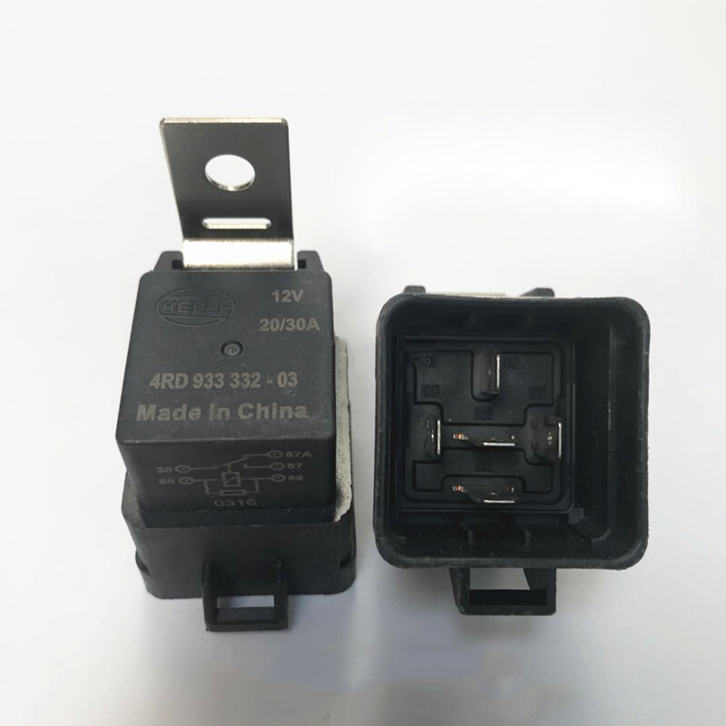 2PCS HELLE 4RD931410-05/08 4RD933332-03 Power Relay 12VDC 5Pin 20/30A ...
