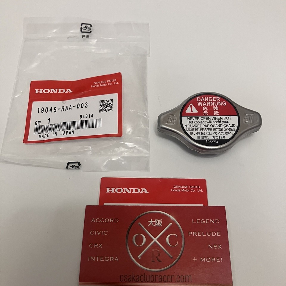 Genuine OEM Acura Radiator Cap 19045RAA003 05-08 09-14 TSX 07-12 13-18 ...