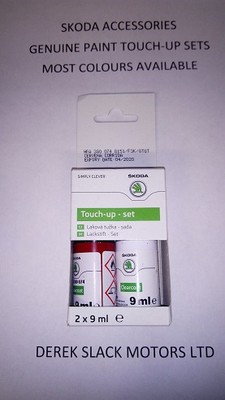 3T0050300AH5X GENUINE SKODA PAINT TOUCH-UP NIGHT BLUE MET H5X | eBay UK