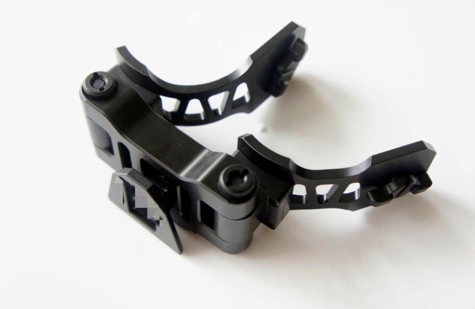 Metal PVS28 NVG Mount J Arm Binocular Double Bracket for Dual AN/PVS-14 ...