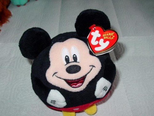 TY Beanie Ballz Baby "MICKEY Mouse" Stuffed Animal Plush 5.5" - DISNEY ...