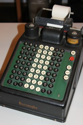 Cash Register, Adding Machines - Burroughs Portable Adding Machine