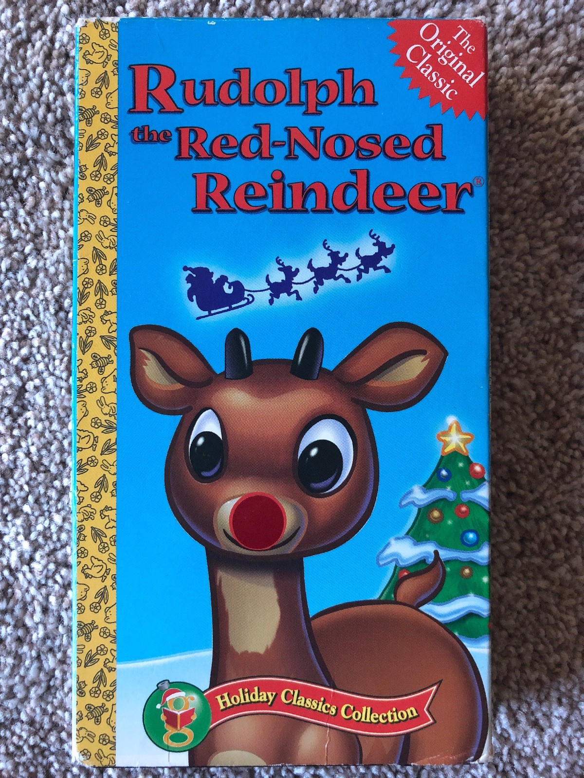 Rudolph the Red-Nosed Reindeer (VHS, 1992) Golden Book Video A ...
