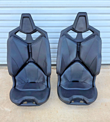 2020-24 POLARIS RZR PRO R XP SEATS Black - 1 PAIR | eBay