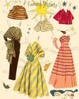 VINTGE 1951 MGM STARLETS PAPER DOLL ~LASER REPRODUCTIN ORG SZ UNCUT NO1 ...