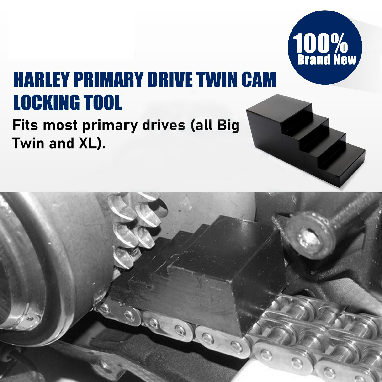 Primary Drive Locking Tool For Harley Twin Cam Road King Electra Glide ...