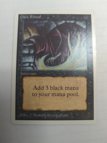 Dark Ritual MtG Unlimited Magic the Gathering | eBay