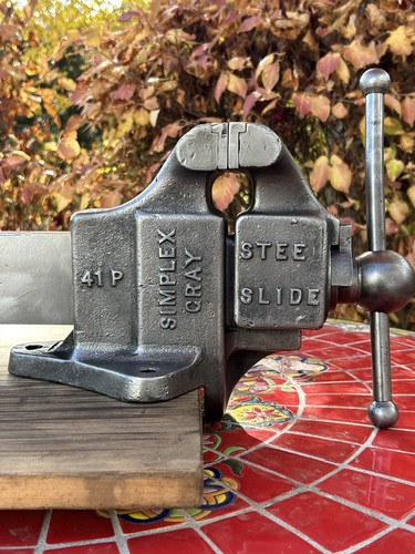 Vintage Simplex 41 P 4” Vise | eBay