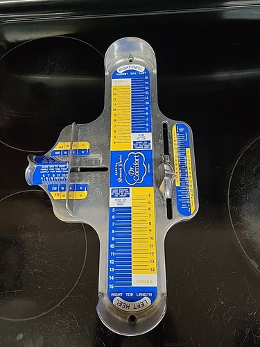 Dr Comfort Genuine Brannock Device Shoe Foot Measurement Men Women | eBay