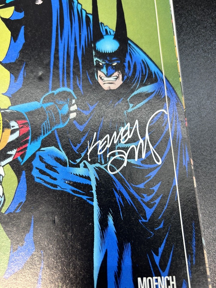 Batman #510 VF/NM DCU Variant Signed Kelley Jones 1994 DC Comics | eBay UK