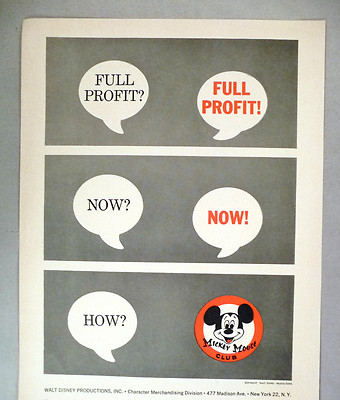 Mickey Mouse Club PRINT AD - 1962 ~~ Walt Disney Productions | eBay