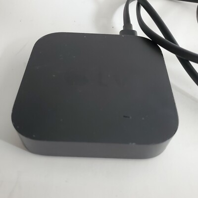 Apple TV Model A1427 Media Streamer Comes w/Power Cord Only, No Remote ...