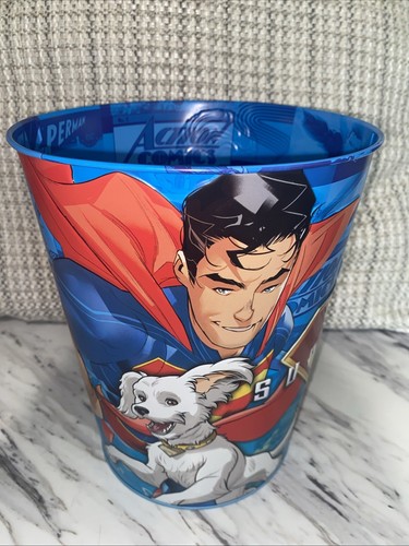 Cinemark Superman Krypto 2025 DC Studios Popcorn Tin bucket | eBay