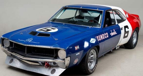 #6 Mark Donohue 1970 Javelin Trans Am 1/64th Scale Waterslide SCCA ...