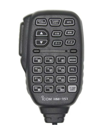 ICOM HM-151 Remote Control Hand Microphone for IC-7100 NEW | eBay