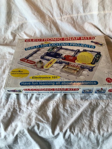 Electronic Snap Kits RS-101 Build 100 Projects Science Set Complete ...