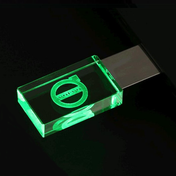 USB Car Logo Volvo Fan Lover Driver Gift Flash Drive 2.0 Metal Stick ...