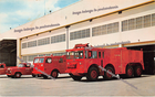 USAF Offutt Air Force Base Nebraska Hangar Fire Truck Military Vtg ...