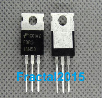 1pcs fdp18n50 18n50 to-220 500v mosfet n-channel fairchild | eBay