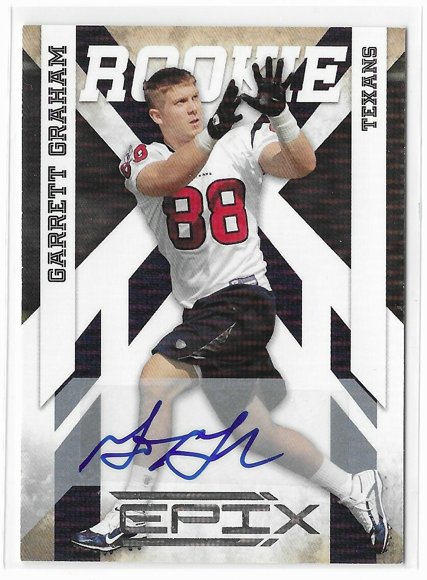 2010 Panini Epix - Rookie Garrett Graham #136 Signatures /499 (AU, RC ...