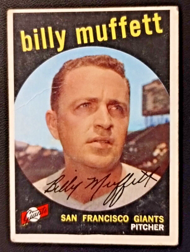 1959 Topps Billy Muffett #241 GVG (2) | eBay