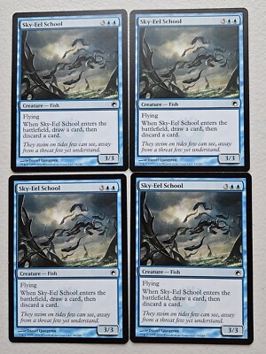 MTG 4x Sky-Eel School 44/249 Light Play | eBay