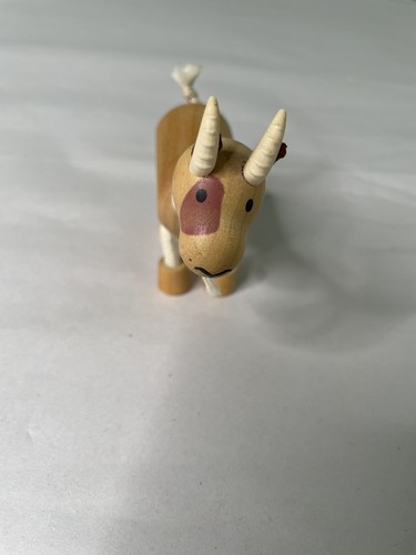 ANAMALZ Goat/Ram/Billy Goat/ Natural Wooden Toy Figure GT01 | eBay