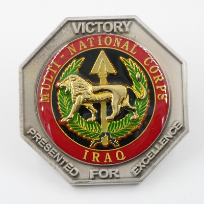 [242] Multi-National Corps Iraq Challenge Coin - Operation Iraqi ...