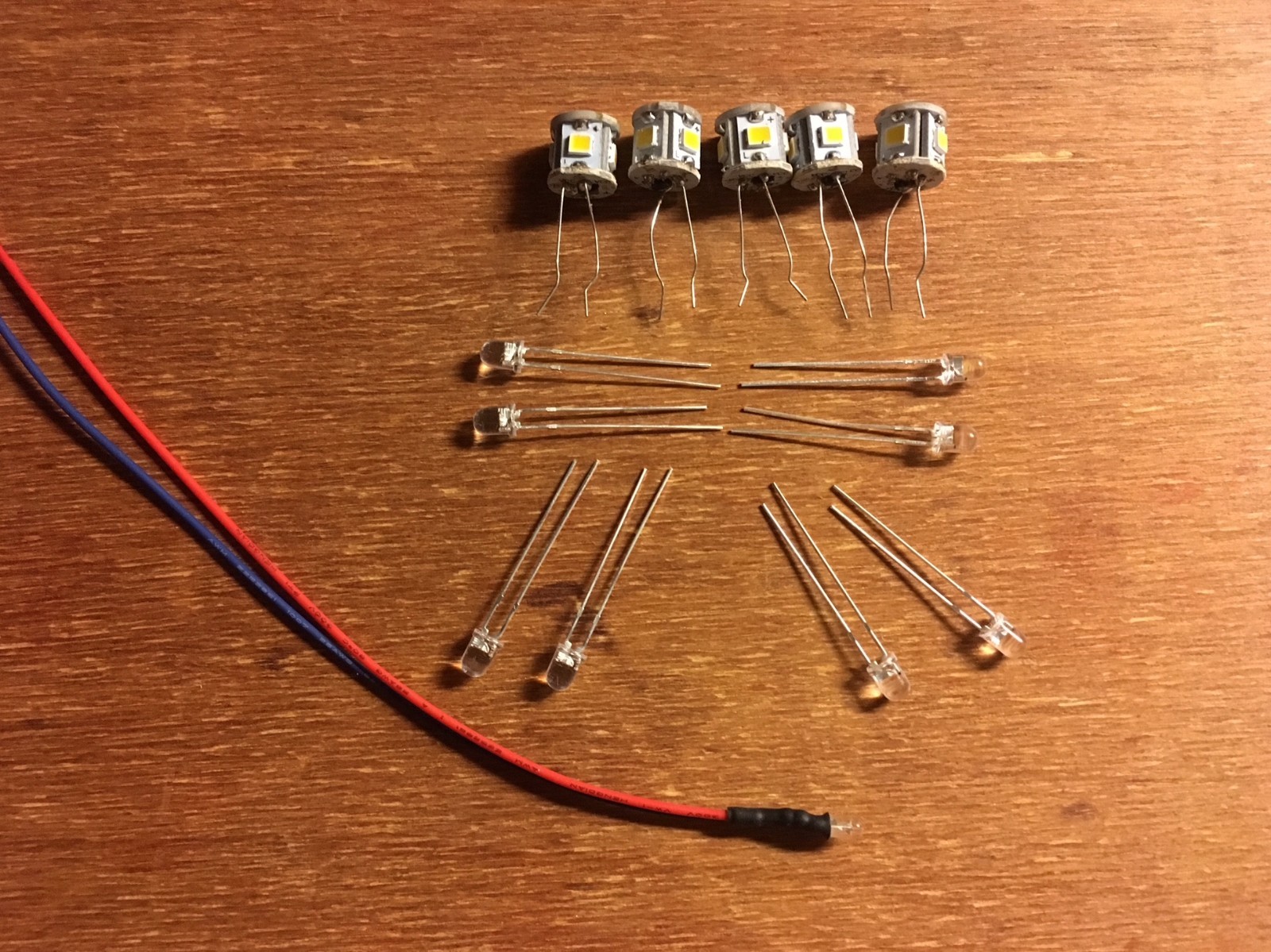 LAMP KITs QRX-9001 & QRX-8001(8v GREEN-BLUE LEDs )RECEIVER(15-BULBs ...