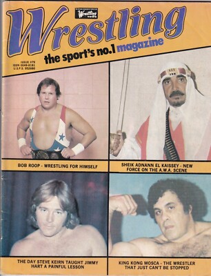 Wrestling News Magazine Bob Roop The Sheik No.79 1981 061419nonr | eBay