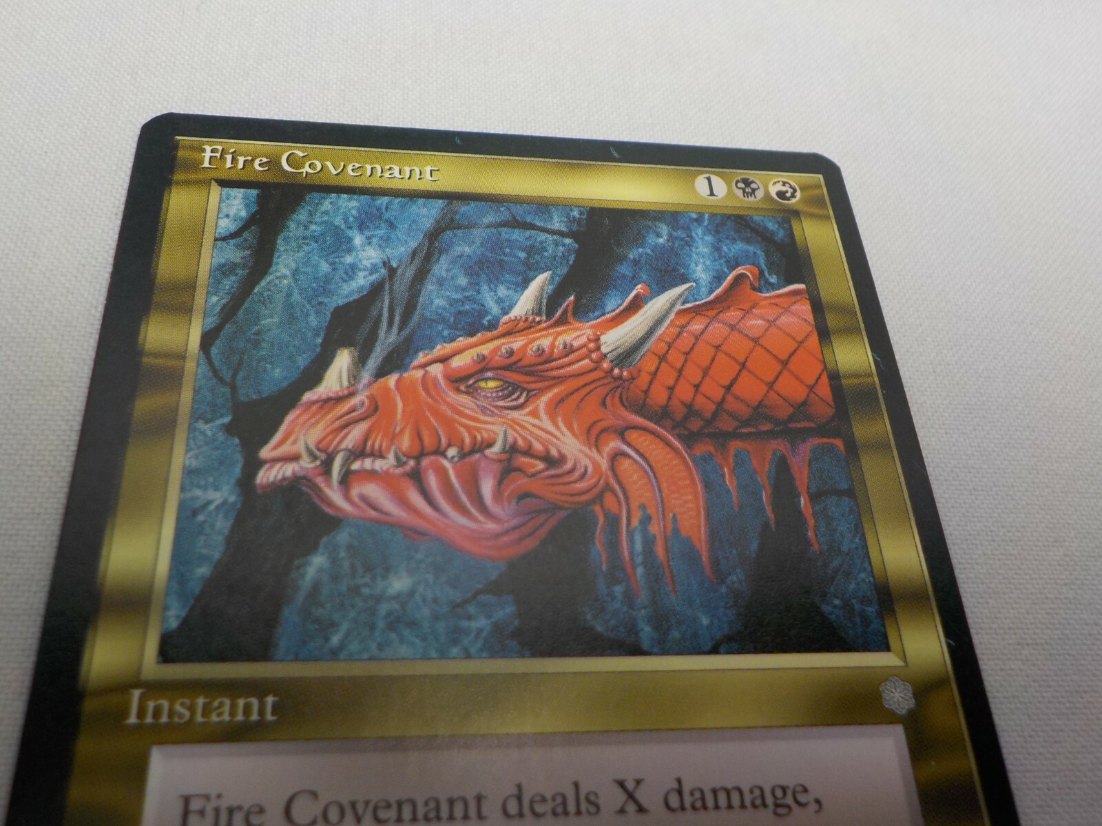 FIRE COVENANT - Ice Age - Magic the Gathering MtG Trading Card 1995 #3 | eBay