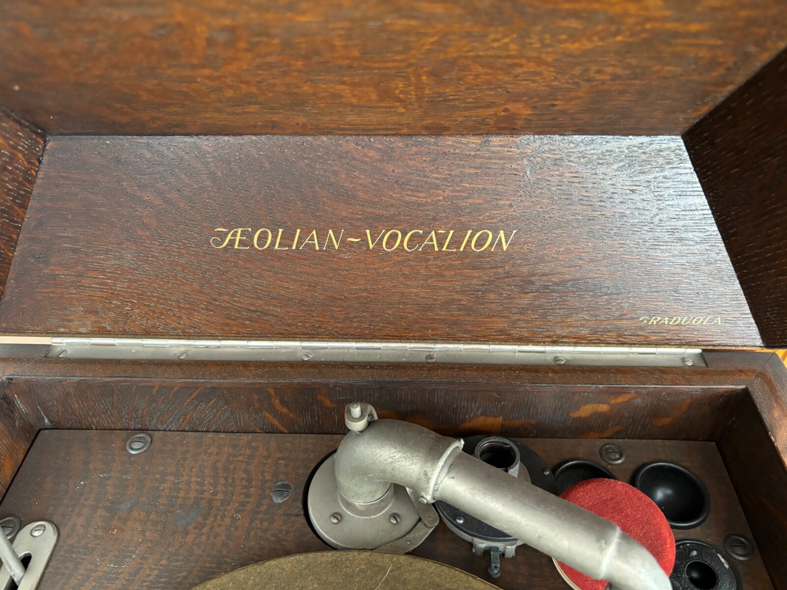 ANTIQUE AEOLIAN VOCALION GRADUOLA PHONOGRAPH | eBay