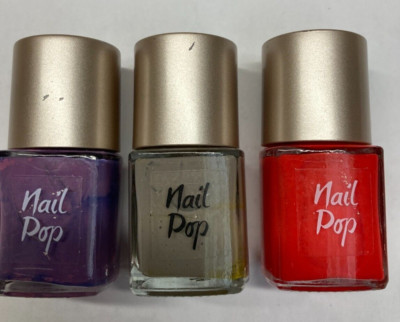 Look Beauty Nail Pop Nail Polish - Pack Of 3 - Joblot - Perfect Gift ...