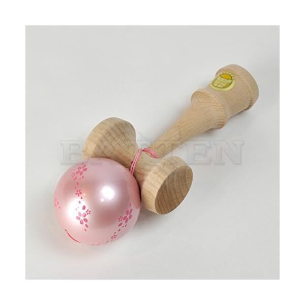 JKA Official Kendama Toy OOZORA Sakura Pearl Pink Wa Series NEW Japan ...